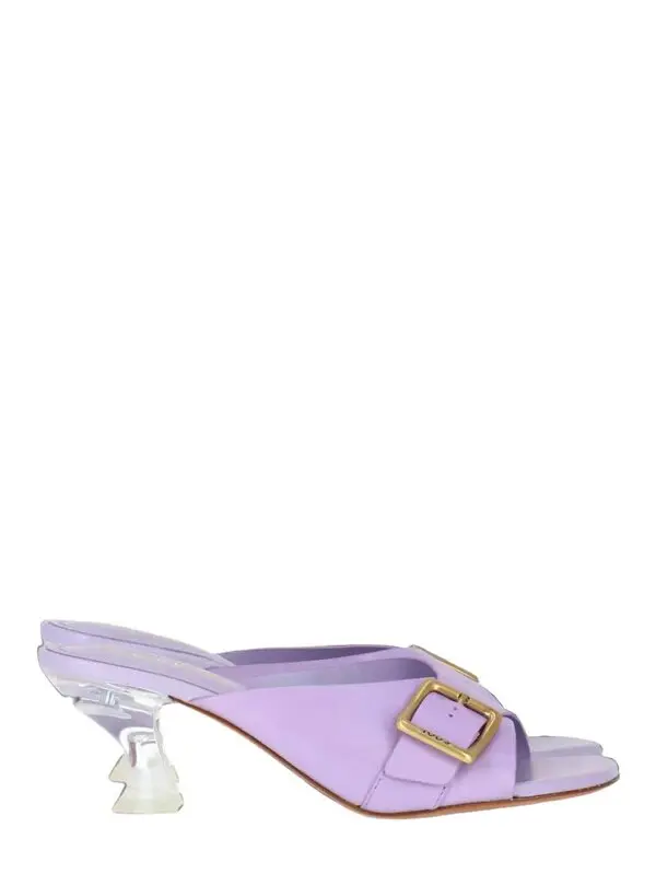 TOD'S Buckle-detail Sandals - Purple
