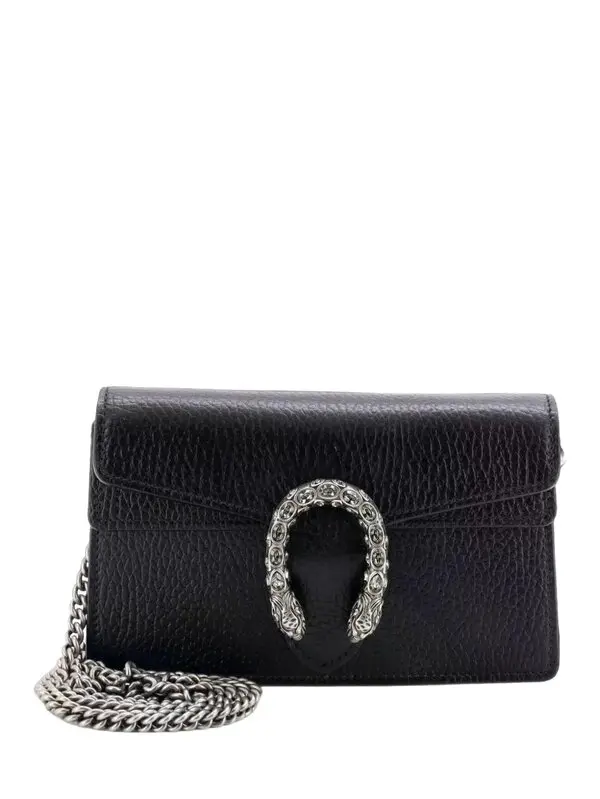 Gucci Dionysus Super Mini Clutch Bag - Black