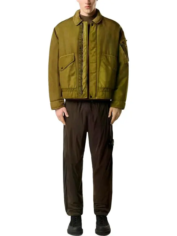 Stone Island Ultralight Nylon Stretch-tc Pants - Brown