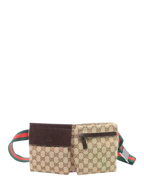Gucci Gg Canvas Belt Bag - Neutrals