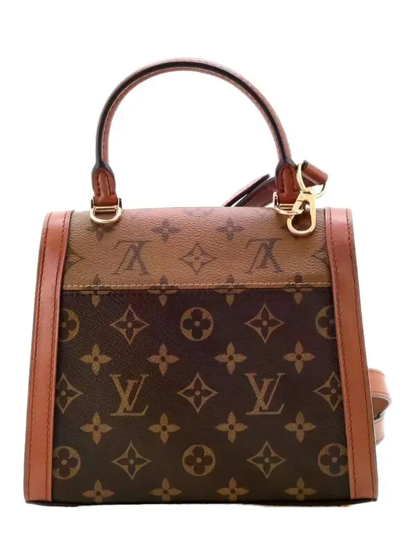 LOUIS VUITTON Dauphine Capitale Shoulder Bag - Brown