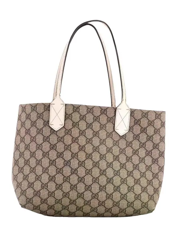 Gucci Reversible Gg Print Small Tote Bag - Brown