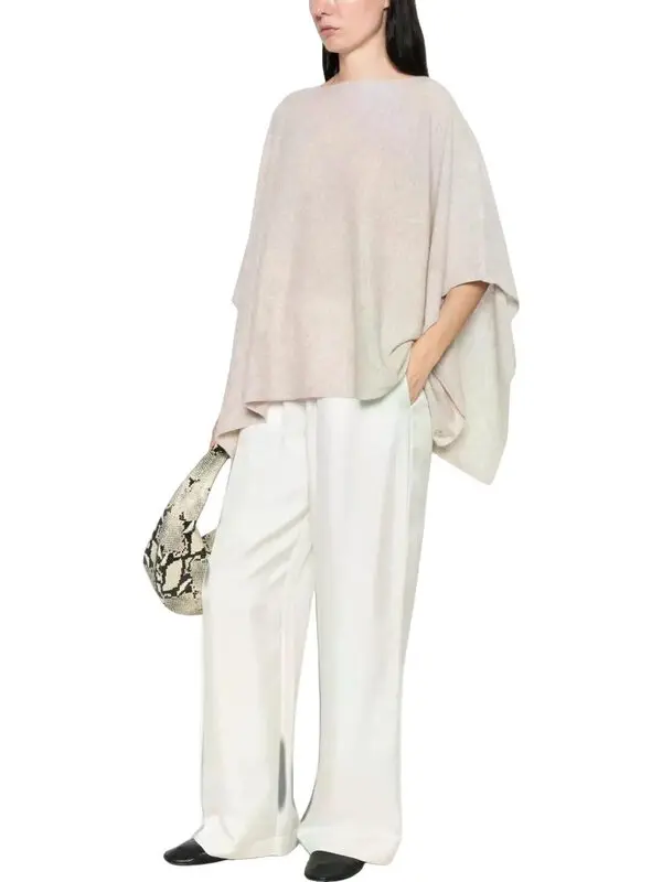NOTSHY Pamina Cashmere Poncho - Neutrals