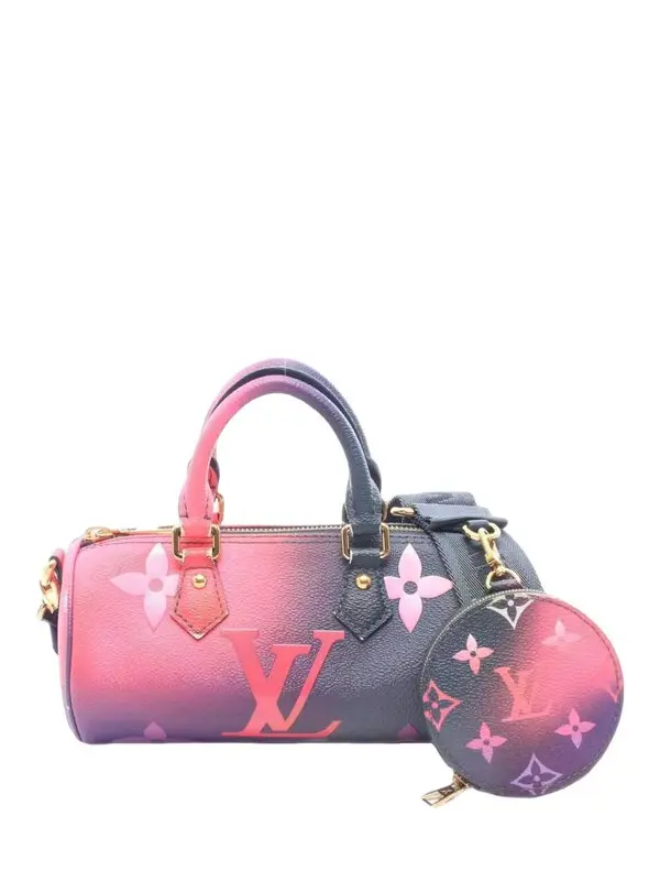 LOUIS VUITTON Monogram Giant Papillon Bb Tote Bag - Blue