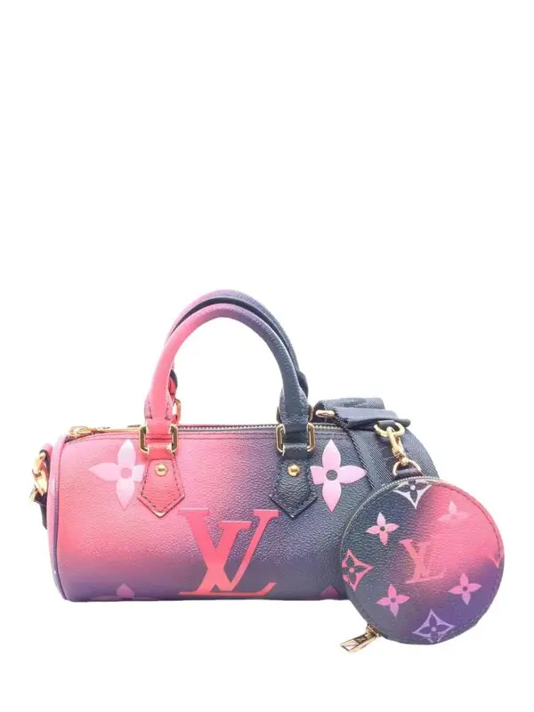 LOUIS VUITTON Monogram Giant Papillon Bb Tote Bag - Blue