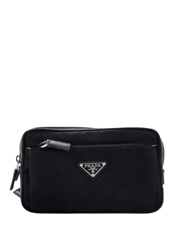Prada Tessuto Small Belt Bag - Black