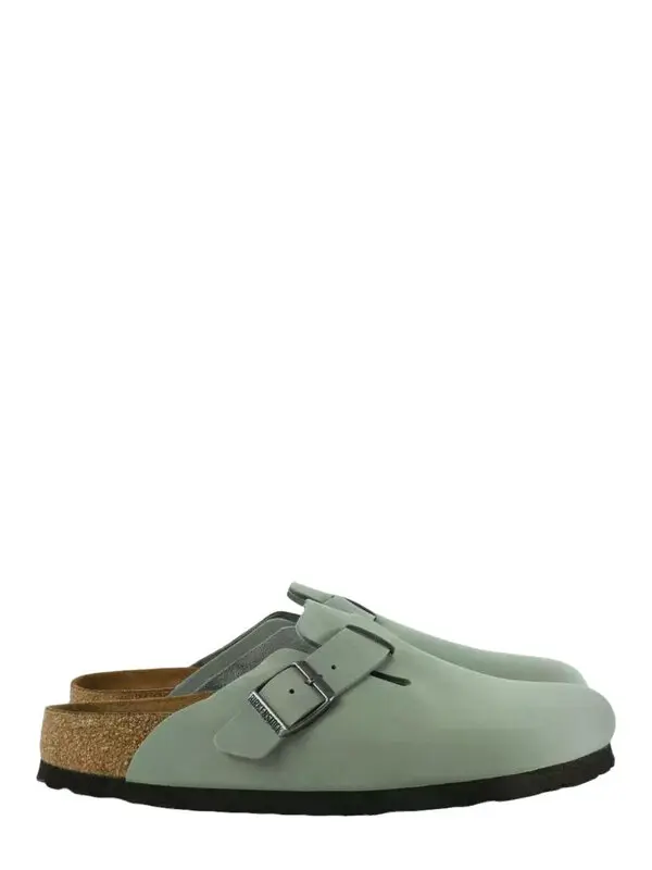 BIRKENSTOCK Boston Clogs With Buckle Fastening - Green
