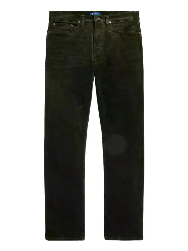 Polo Ralph Lauren Hampton Straight Corduroy Trousers - Green