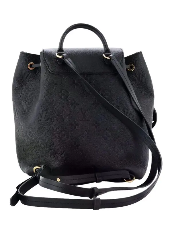 LOUIS VUITTON Montsouris Nm Backpack - Black