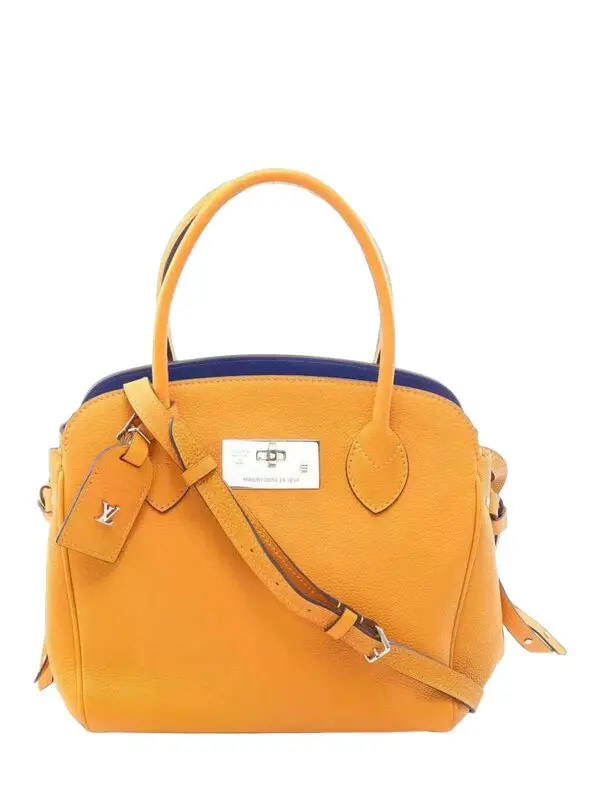 LOUIS VUITTON Leather Tote Bag - Orange