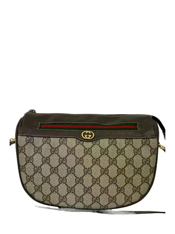 Gucci 20th Century Gg Supreme Web Crossbody Bag - Neutrals