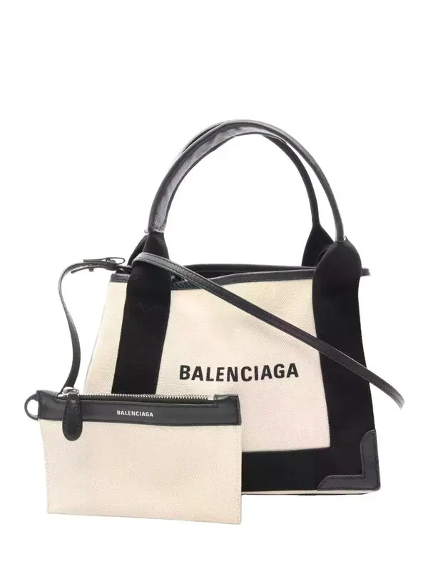 Balenciaga 2000s Xs Cabas Tote Bag - Neutrals