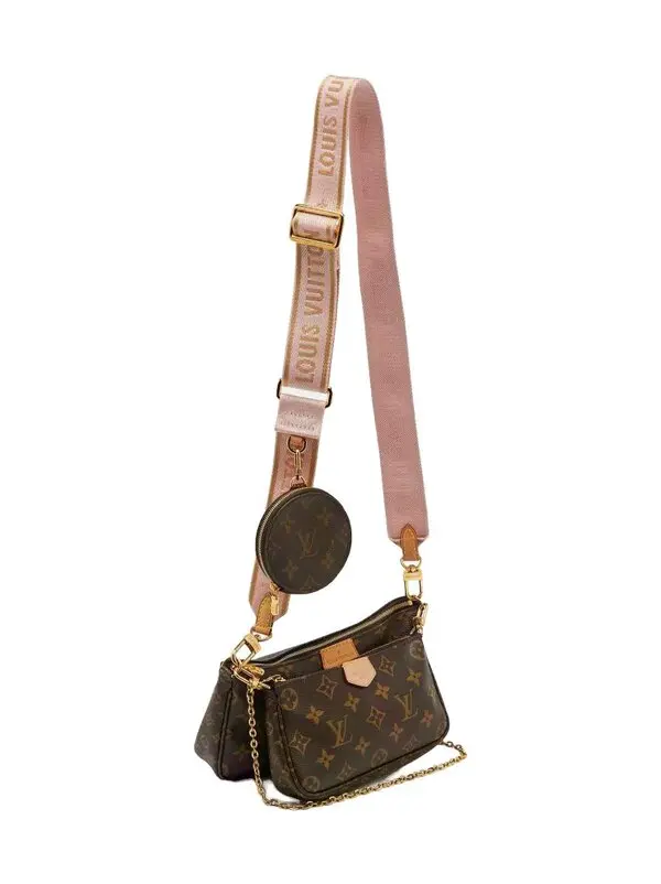 LOUIS VUITTON 2020 Multi Pochette Accessoires Monogram Canvas Shoulder Bag - Brown