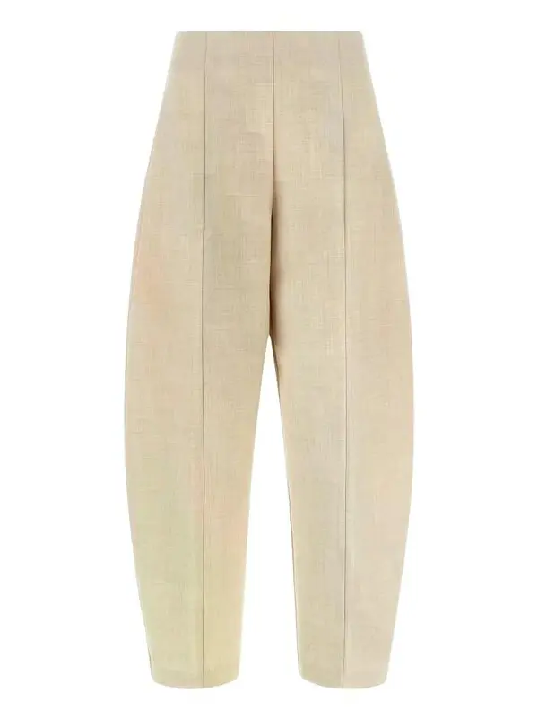 NUDE Tapered-leg Trousers - Neutrals