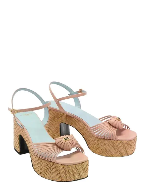 Valentino Garavani Platform Espadrilles - Pink