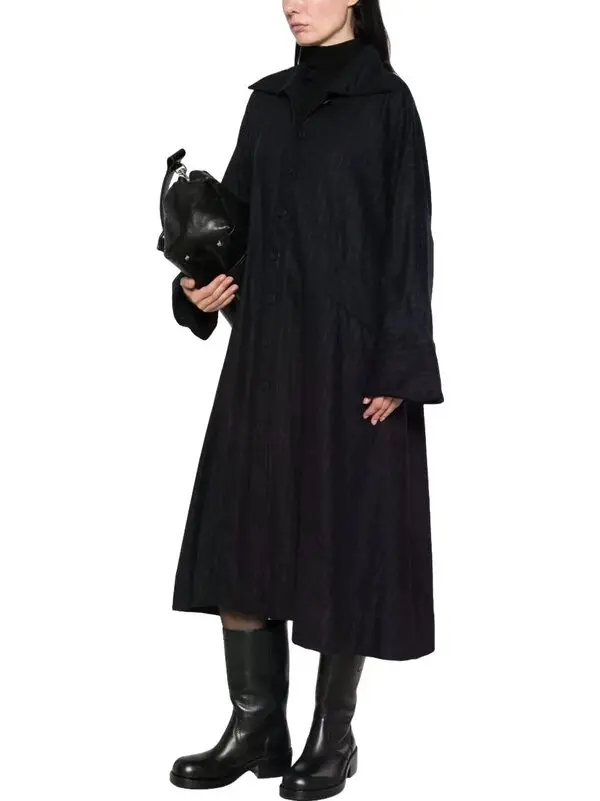 RICORRROBE Striped Coat - Blue