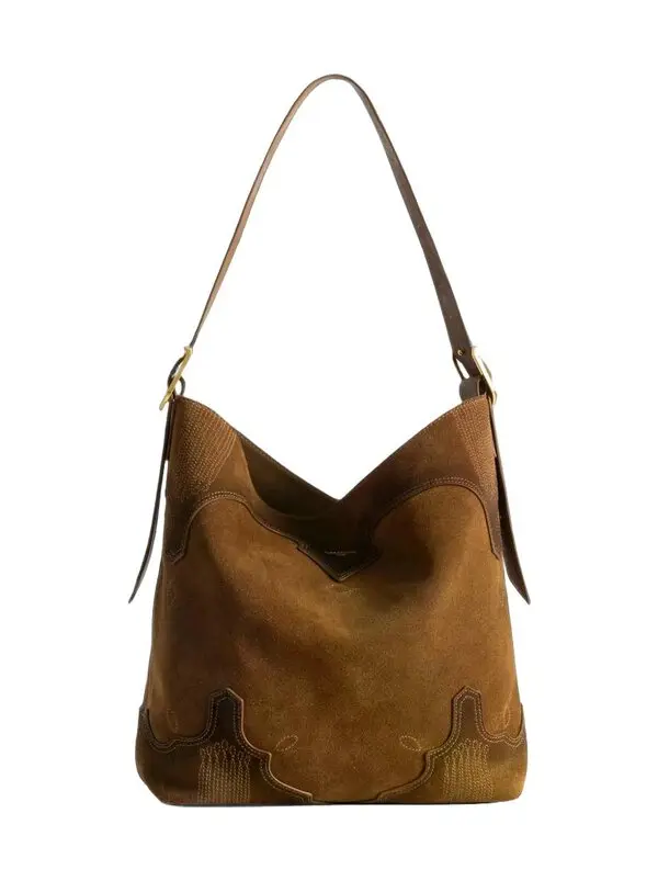 Zadig&Voltaire Jane Western Shoulder Bag - Brown