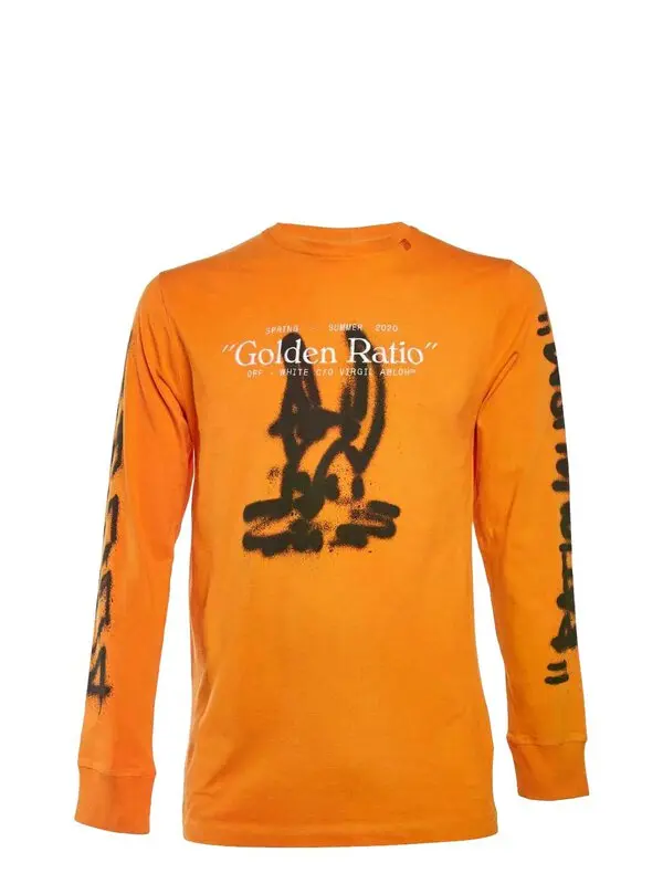 Off-White Golden Ratio Sweatshirt - Orange