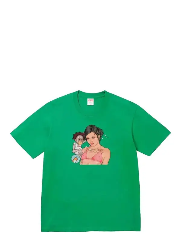 Supreme Xjohn John Jess Crew-neck T-shirt - Green