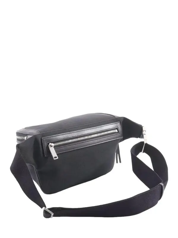 Saint Laurent Zipped Belt Bag - Black
