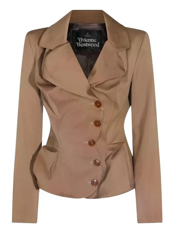 VIVIENNE WESTWOOD Drunken Tailored Blazer - Brown