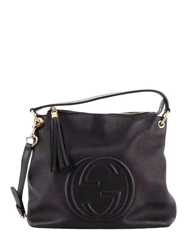 Gucci Soho Convertible Large Hobo Bag - Black