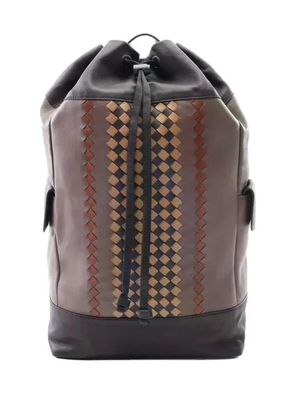 Bottega Veneta Nappa Intrecciato Backpack - Neutrals