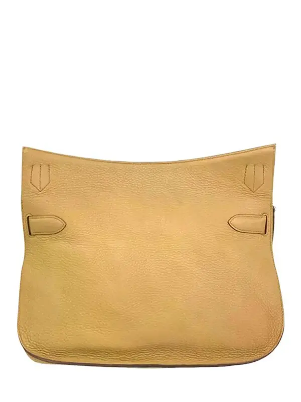 Hermès Taurillon Clemence Jypsiere 34 Crossbody Bag - Yellow
