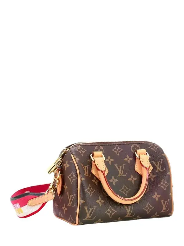 LOUIS VUITTON Speedy Bandouliere Monogram Canvas 20 - Brown