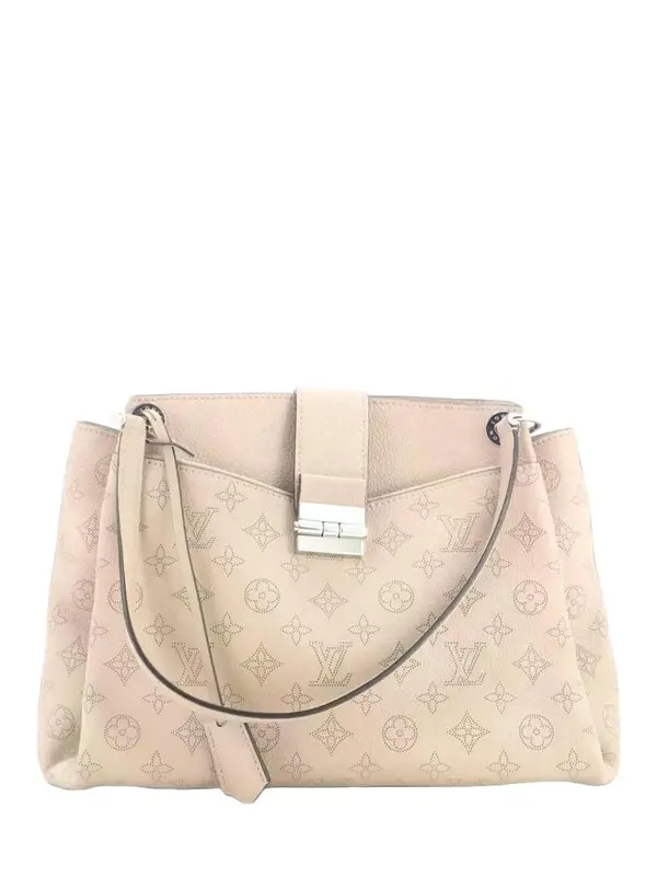 LOUIS VUITTON Mahina Leather Shoulder Bag - Neutrals