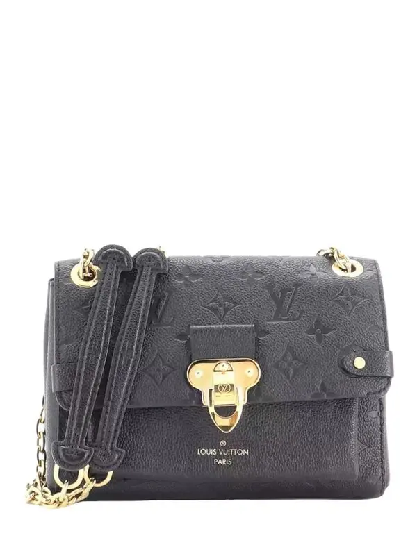 LOUIS VUITTON Monogram Empreinte Bb Crossbody Bag - Black