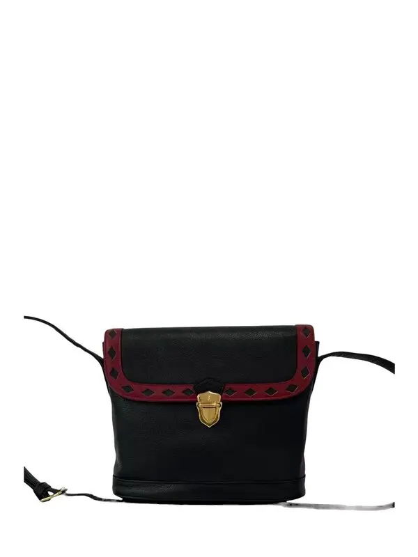 Saint Laurent 20th Century Leather Crossbody Bag - Black