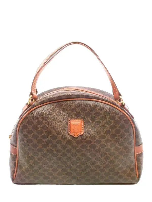 Celine Macadam Pattern Tote Bag - Brown