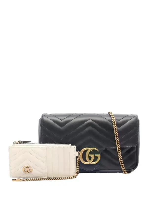 Gucci Gg Marmont Shoulder Bag - Black