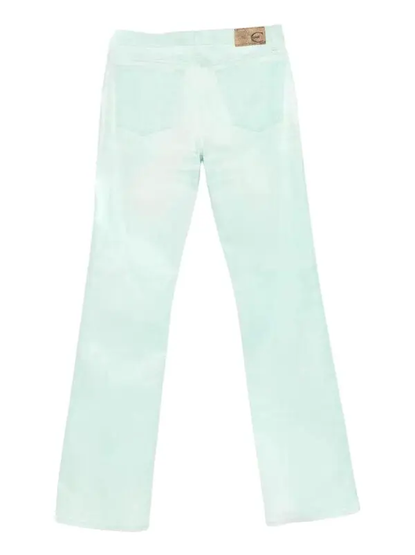 Roberto Cavalli 2000s Bootcut Jeans - Green