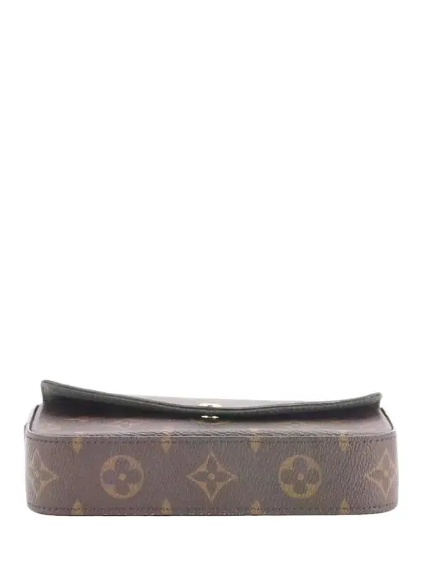 LOUIS VUITTON Felicie Strap & Go Monogram Canvas Crossbody Bag - Brown
