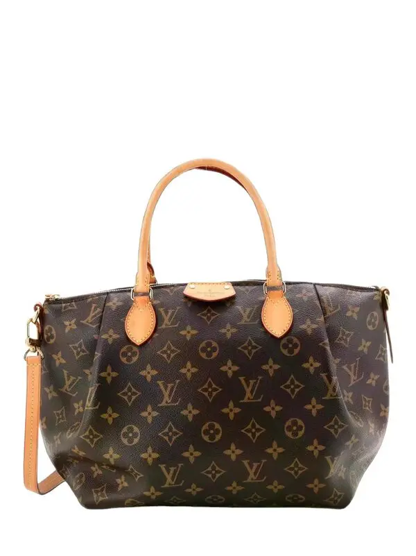 LOUIS VUITTON Monogram Canvas Satchel - Brown