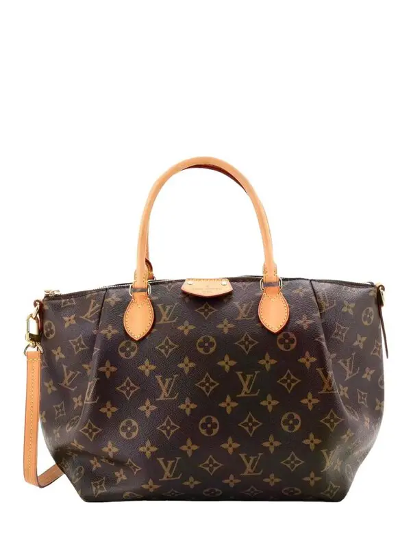 LOUIS VUITTON Monogram Canvas Satchel - Brown