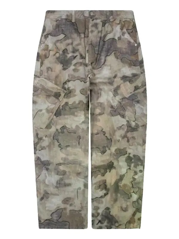 REPRESENT Camouflage Cargo Pants - Neutrals