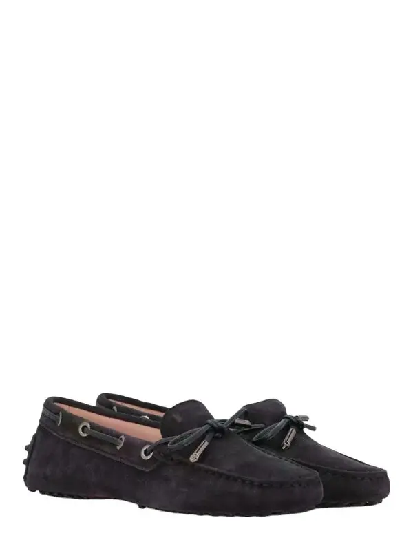 TOD'S Gommino Suede Loafers - Blue