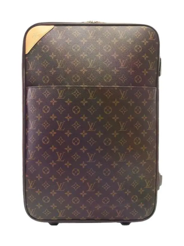 LOUIS VUITTON Monogram Canvas Suitcase - Brown
