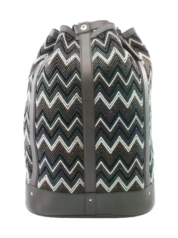 LOUIS VUITTON Woven Randonnee Backpack - Grey