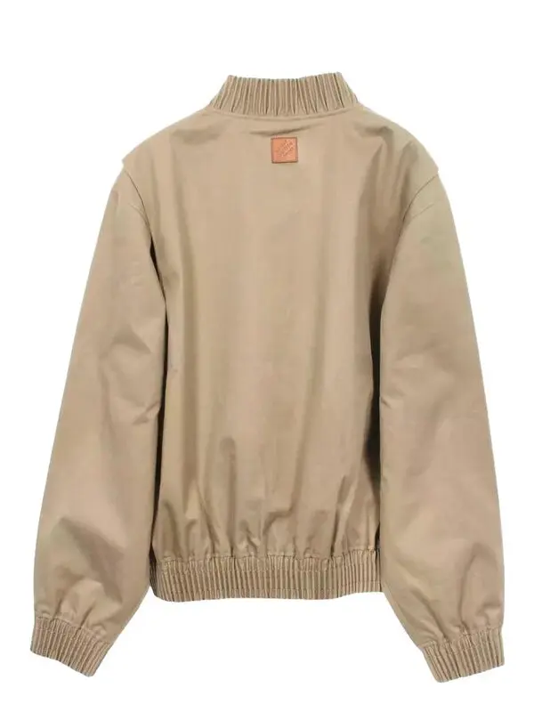 LOUIS VUITTON Embroidered Bomber Jacket - Neutrals