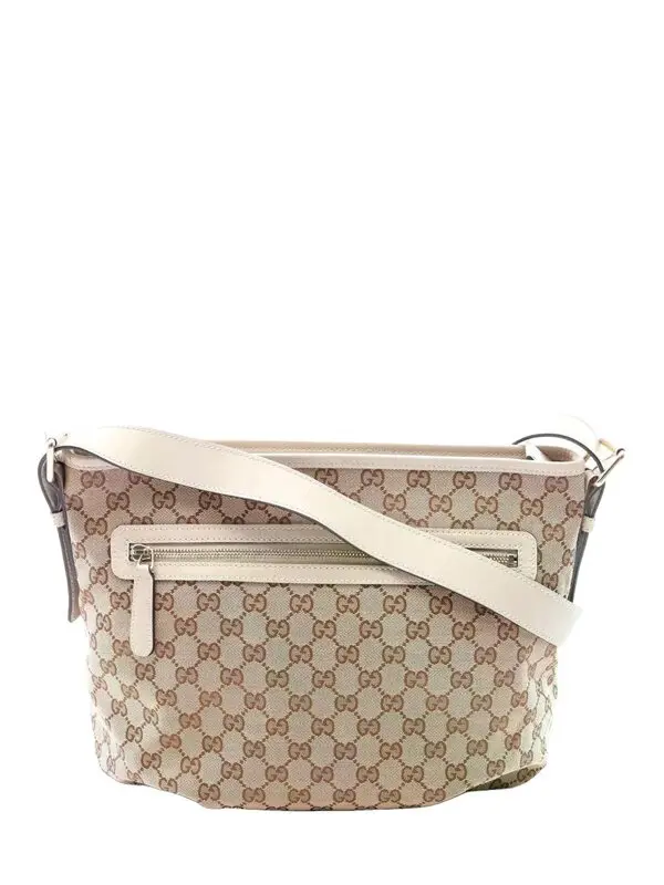 Gucci Gg Canvas Crossbody Bag - Neutrals