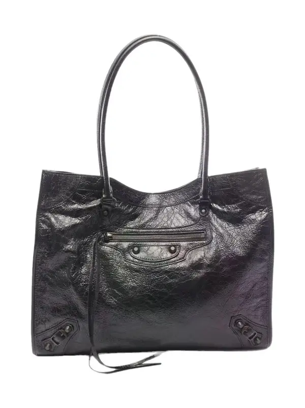 Balenciaga 2020s Medium Le City Tote Bag - Black