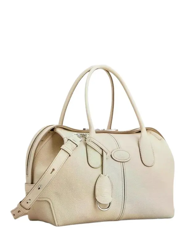 TOD'S Di Bag Leather Tote Bag - Neutrals