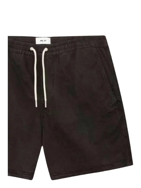 Nn07 Gregor Drawstring Shorts - Black