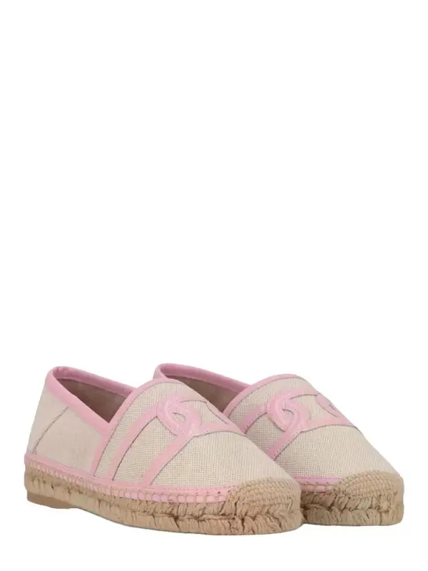 TOD'S Logo-patch Espadrilles - Neutrals