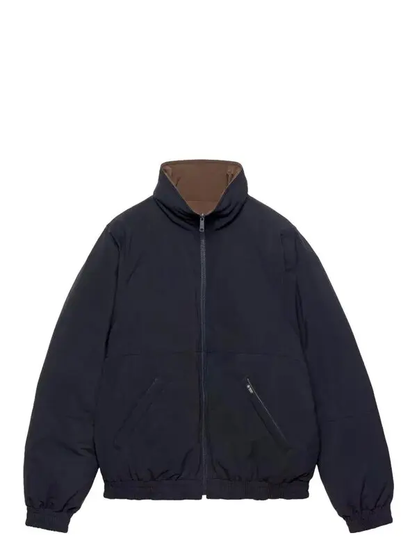 Prada Reversible Re-nylon Down Jacket - Blue