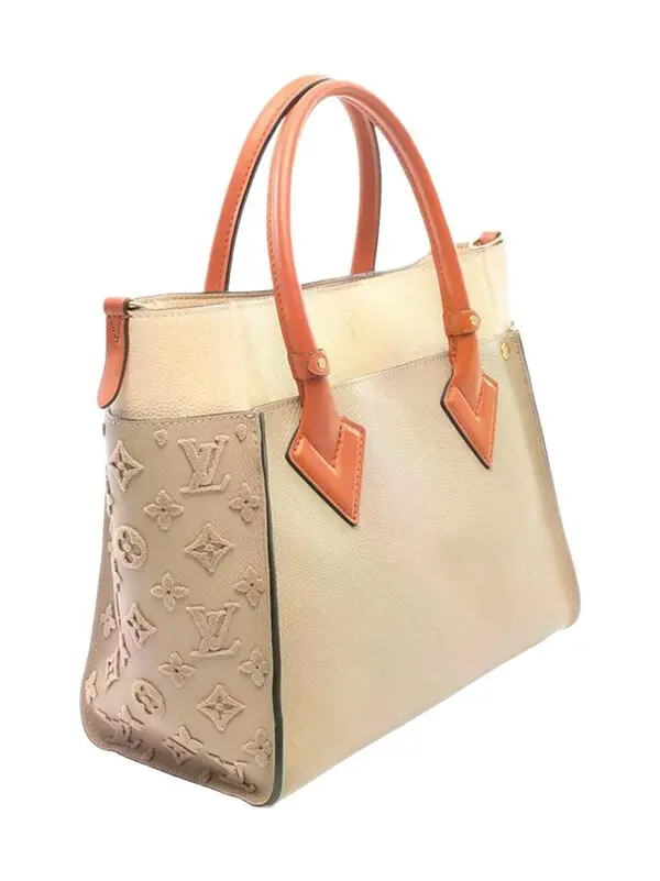 LOUIS VUITTON Monogram On My Side Mm Satchel - Neutrals